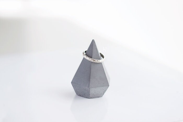 Boho Ring. Engagement Ring. Decorative Ring. Floral Ring. Silver ...