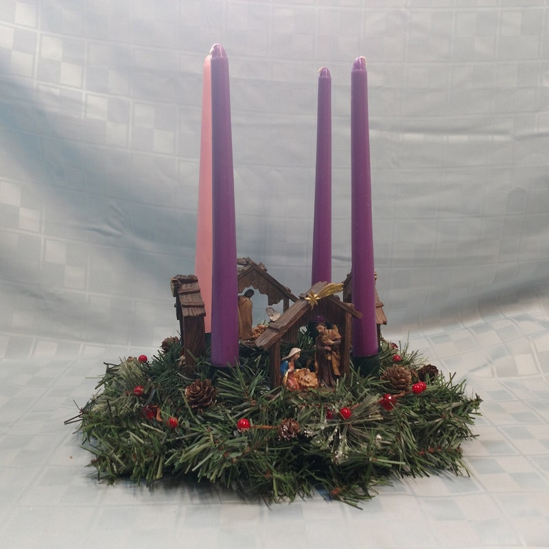 Advent Wreath - Etsy