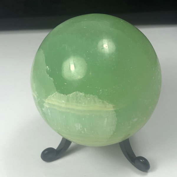 Green Calcite Crystal - Etsy