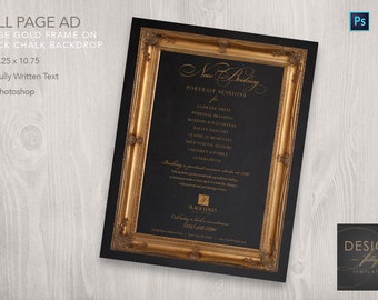 Full Page Ad Template - Etsy Hong Kong