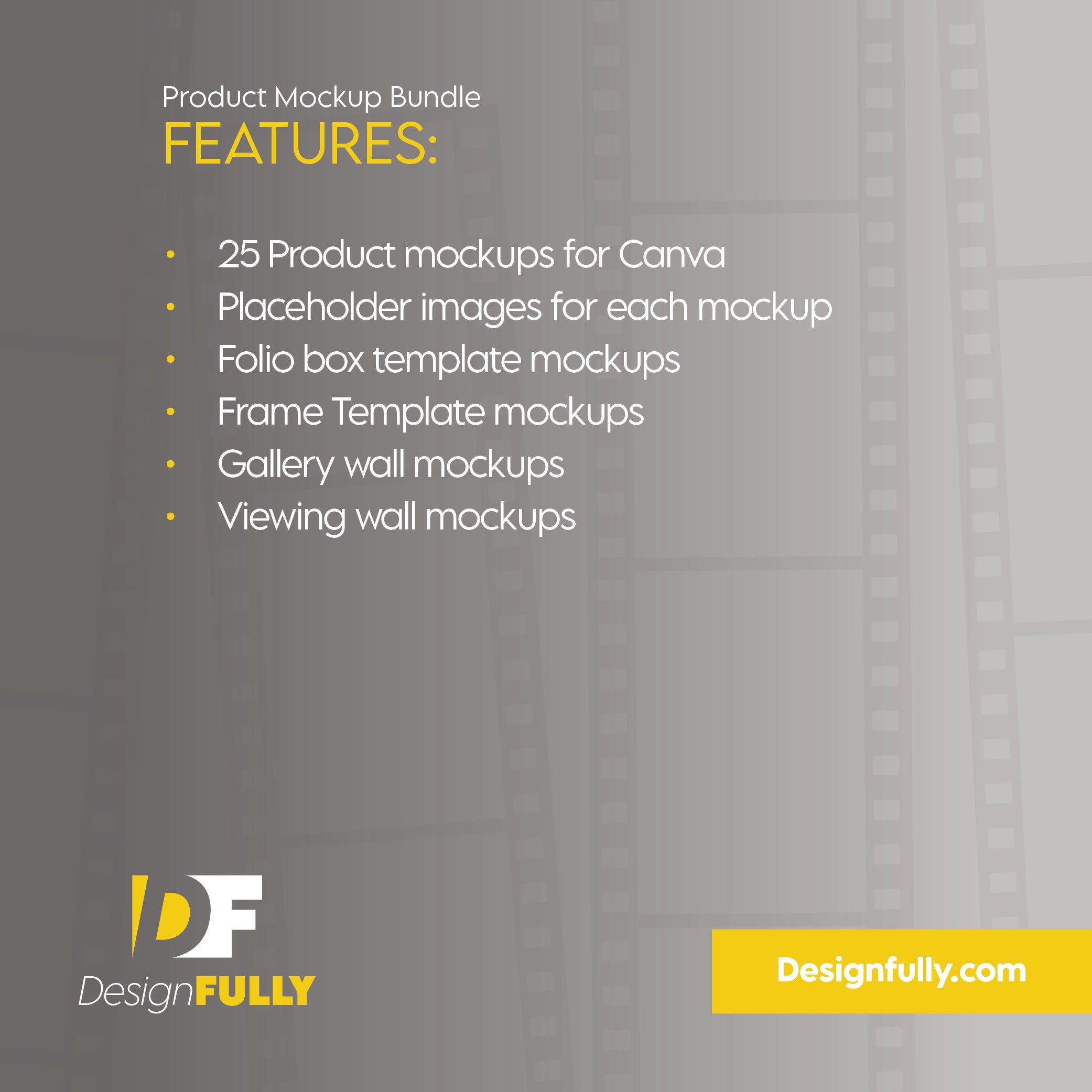 Product Mockup Bundle for Canva - Etsy