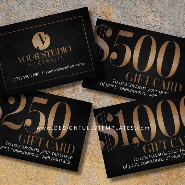 Gold Foil Card - Etsy