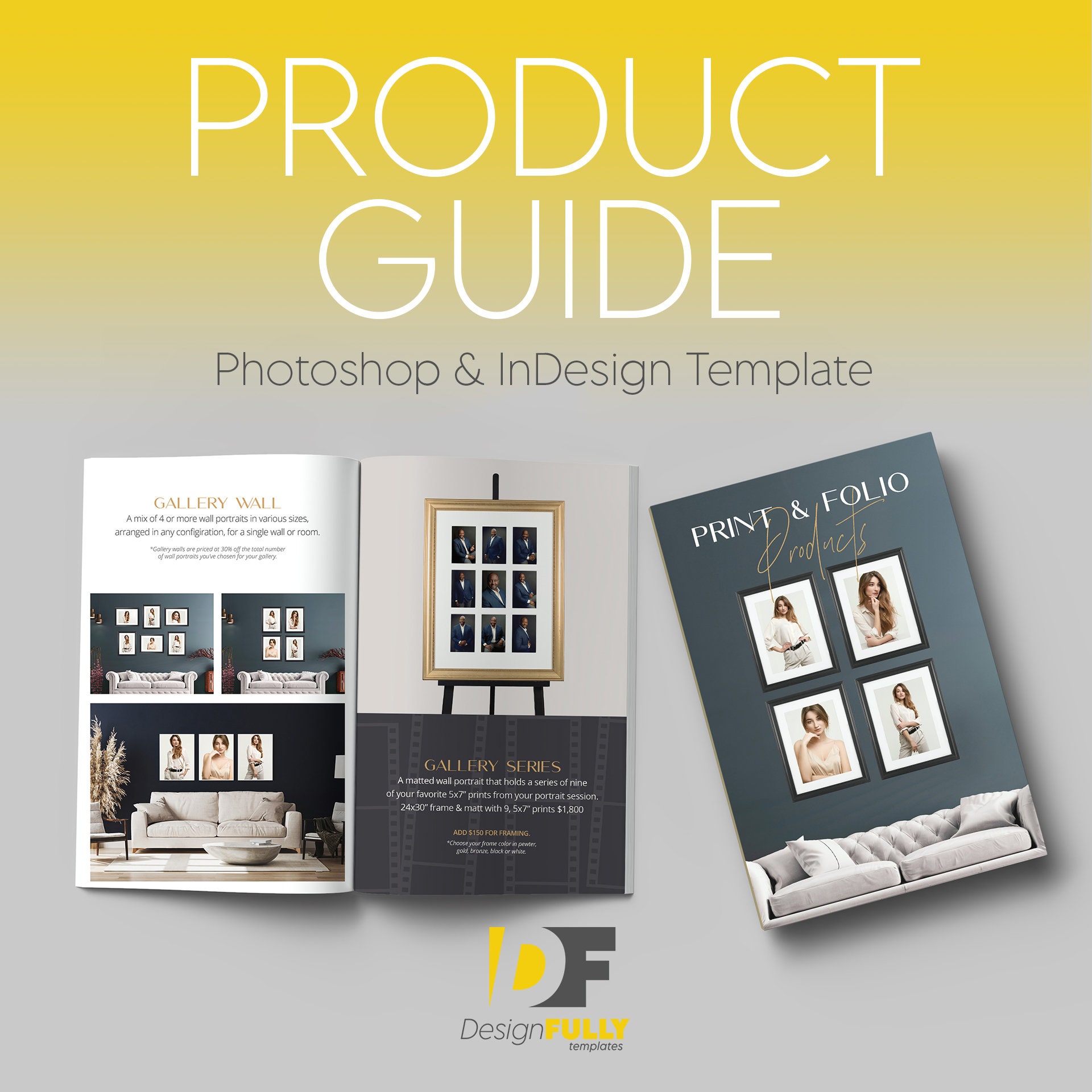 Product Guide Booklet for Indesign & Photoshop - Etsy