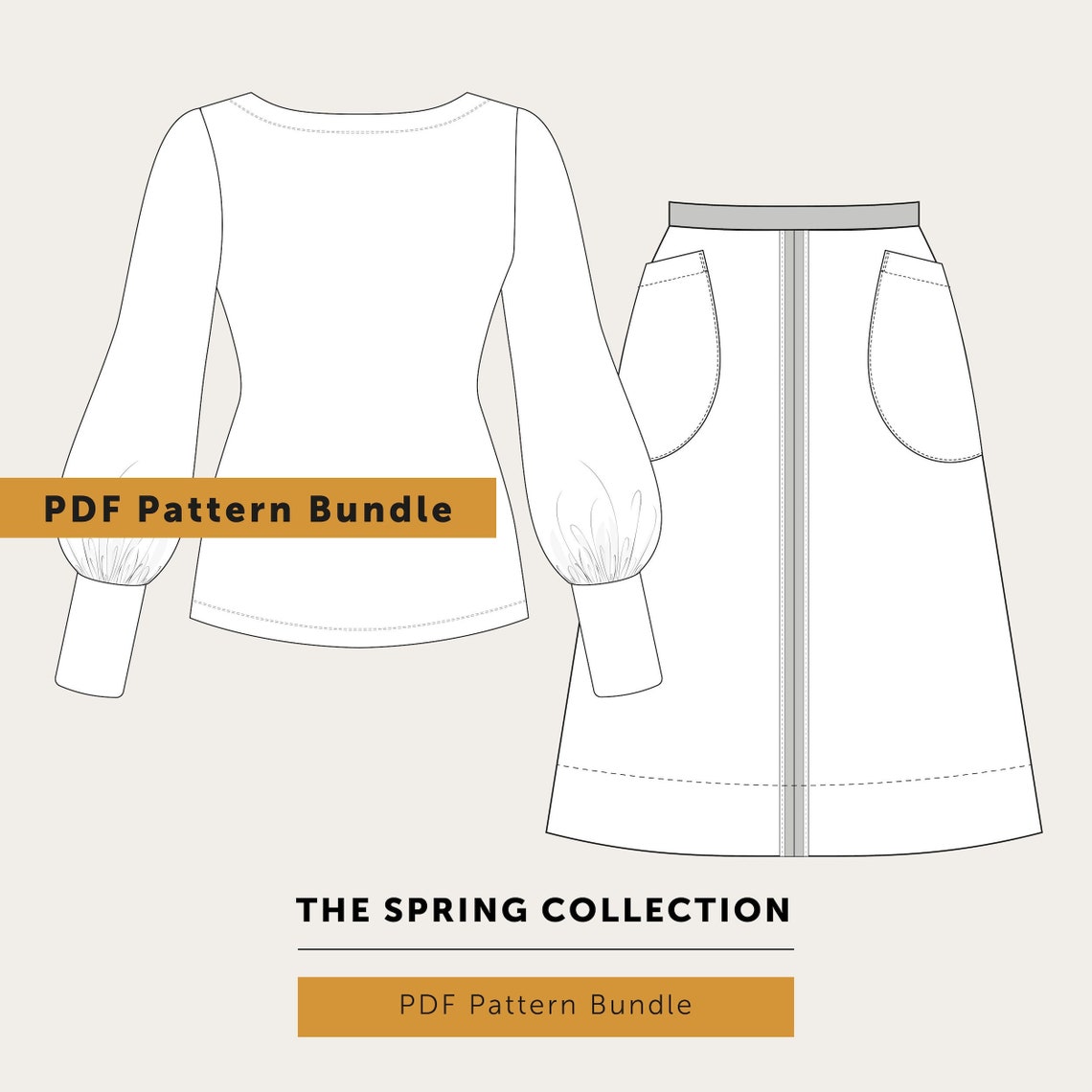 Sew & Save 10%! SALE - the Spring PDF Pattern Collection. Indie Sewing ...