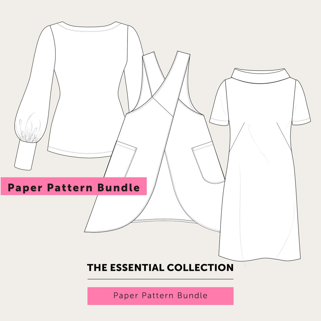SALE - Save 10% - the Essential Paper Pattern Collection. Indie Sewing ...