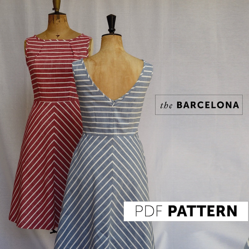 Panel Dress Pattern - Etsy