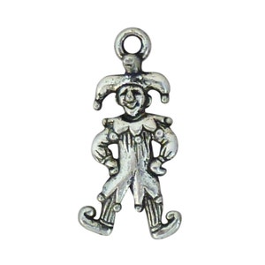 6 Jester Charm Joker Pendant by TIJC SP1322 - Etsy