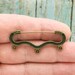 2 Ornate 3 Loop Charm Holder Pin Bronze by TIJC SP1729 - Etsy