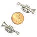 4 Trumpet Charm Silver by TIJC SP0764 - Etsy