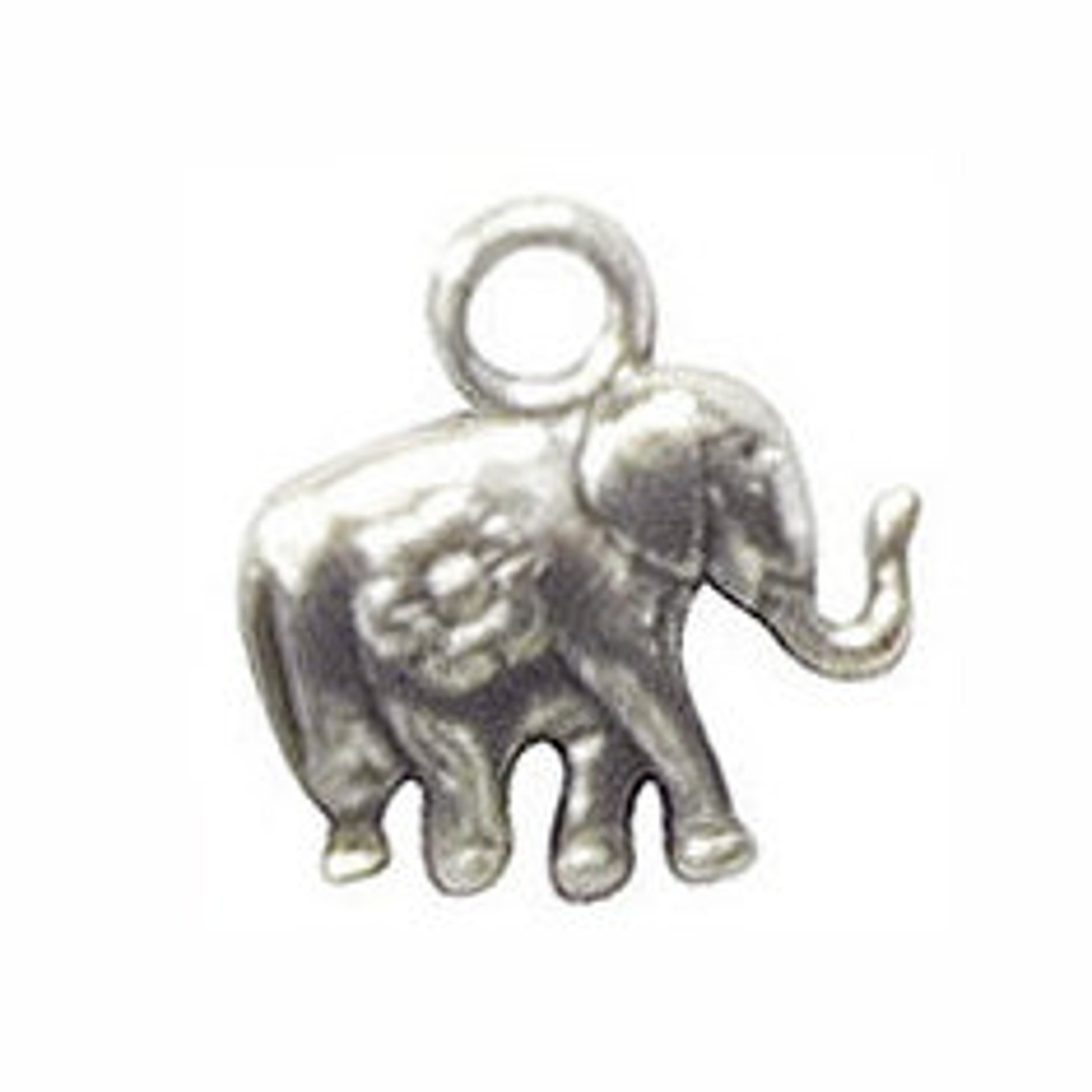 BULK 60 Small Elephant Charm Silver by TIJC SP0287B - Etsy