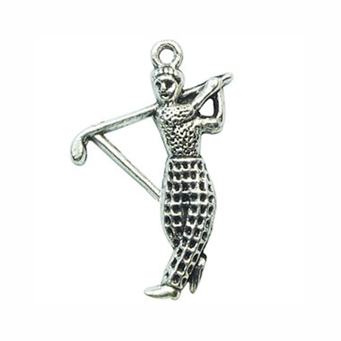 BULK 40 Golf Charm Silver by TIJC SP0843B | Etsy