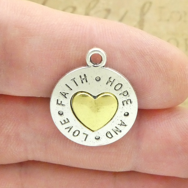 Faith Charm - Etsy