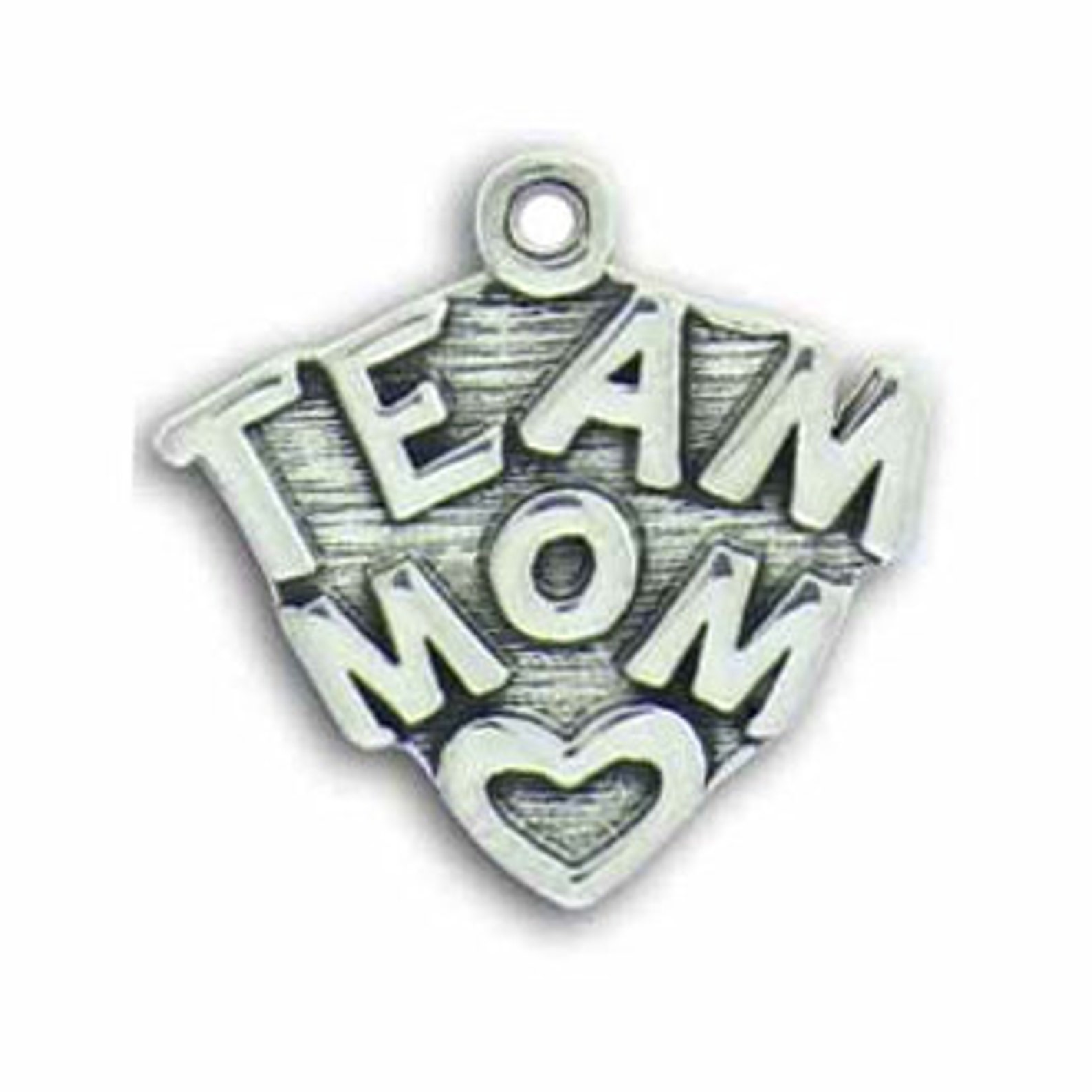 5 Team Mom Charm Silver 19x19mm by TIJC SP0462 - Etsy