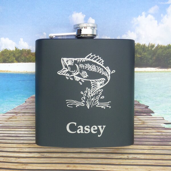 Fishing Flask - Etsy