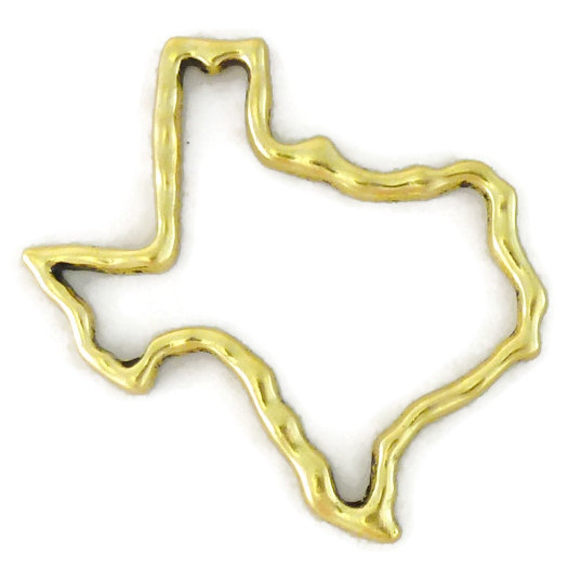4 Gold Texas Charm Pendant by TIJC SP1112 - Etsy