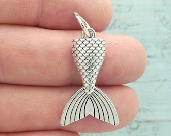 Mermaid Tail Pendant | Etsy