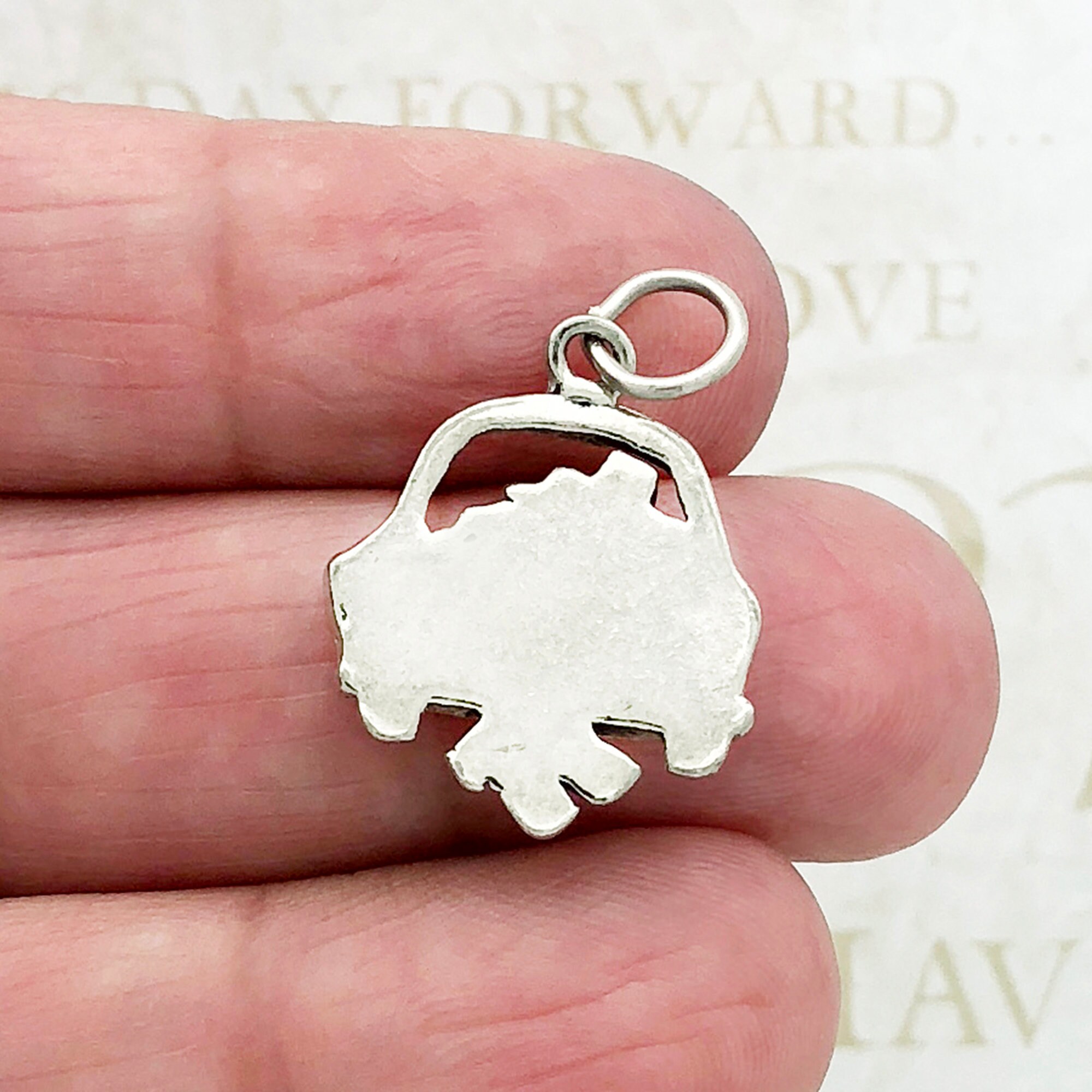 5 Just Married Wedding Charm Silver by TIJC SP0156 - Etsy