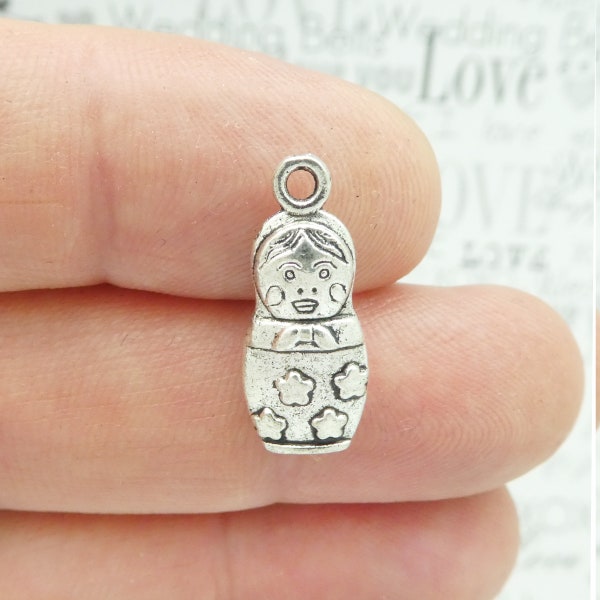 Russian Doll Charm - Etsy