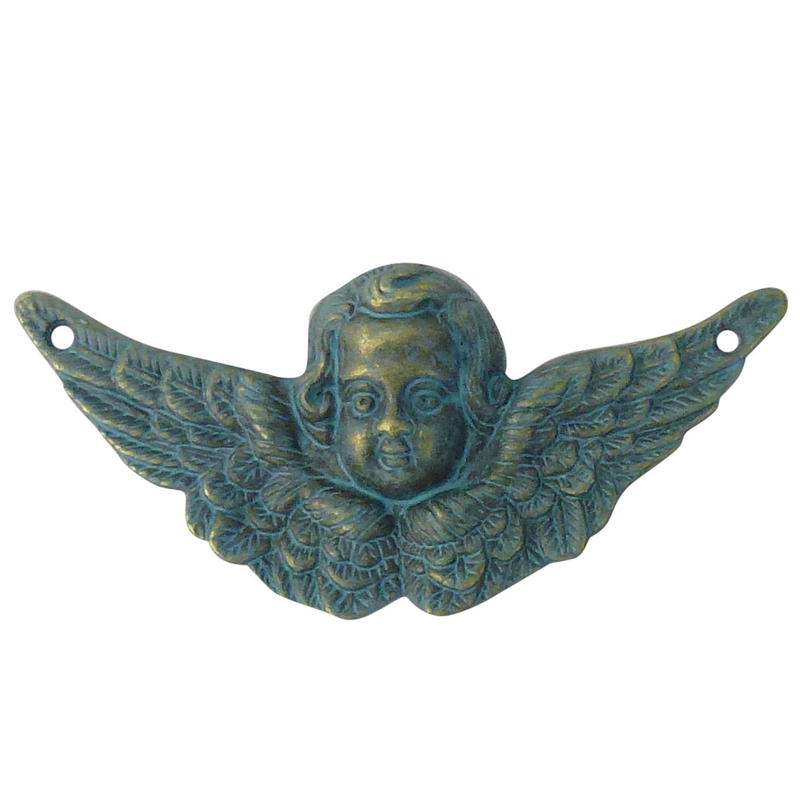 BULK 12 St Raphael Angel Charm Pendant Gold by TIJC SP1275B - Etsy