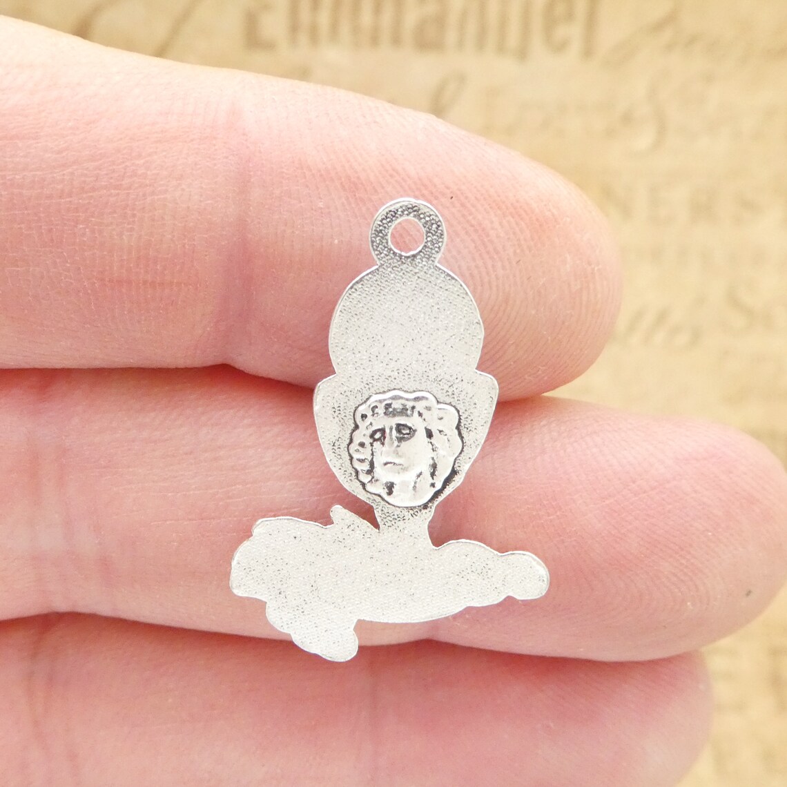 BULK 15 First Communion Charm Silver by TIJC SP1824B | Etsy