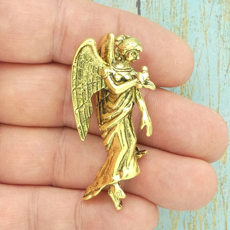 1 Gold Angel Brooch by TIJC SP1776 | Etsy