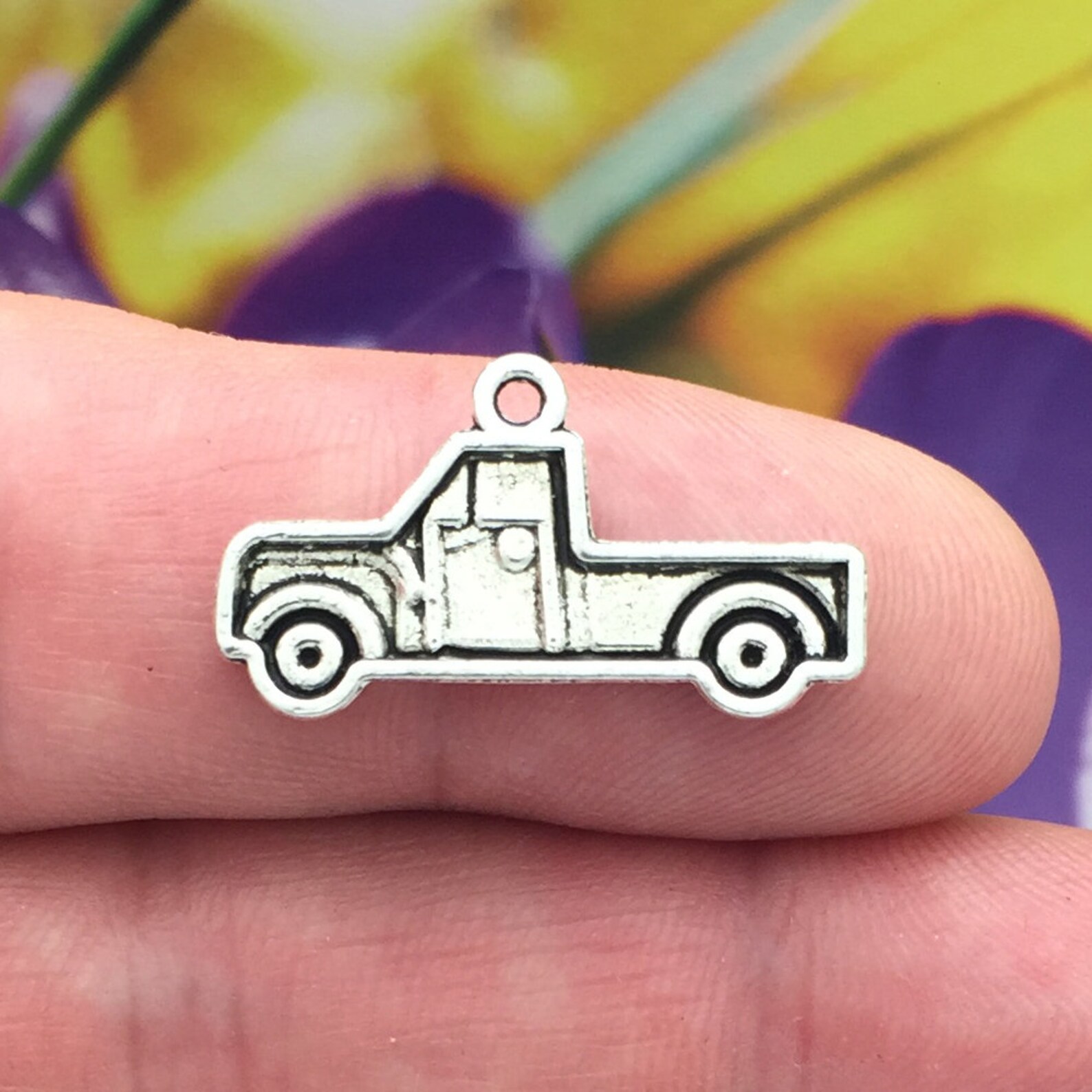 8 Pickup Truck Charm Silver by TIJC SP0597 - Etsy