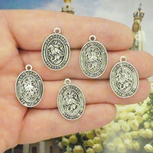 St George Pendant - Etsy