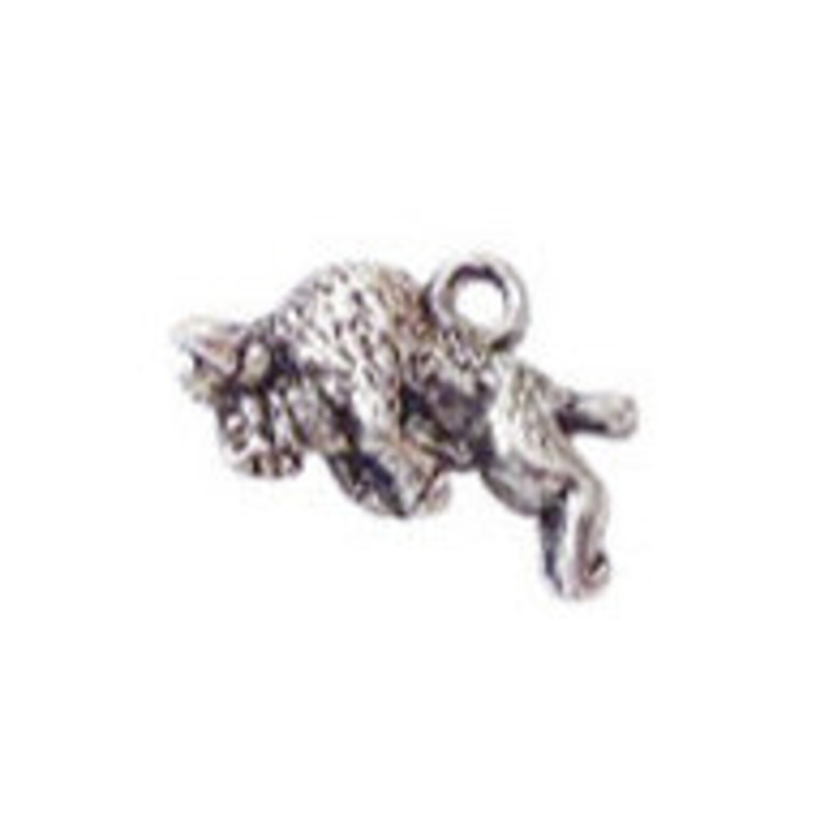 5 Buffalo Charm Silver by TIJC SP0247 | Etsy