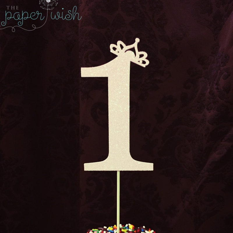 One Cake Topper - Etsy