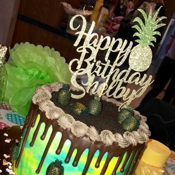 Pineapple Birthday - Etsy