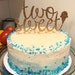 Two Sweet Cake Topper, Two Sweet Party, Two, 2 Topper, 2nd Birthday ...