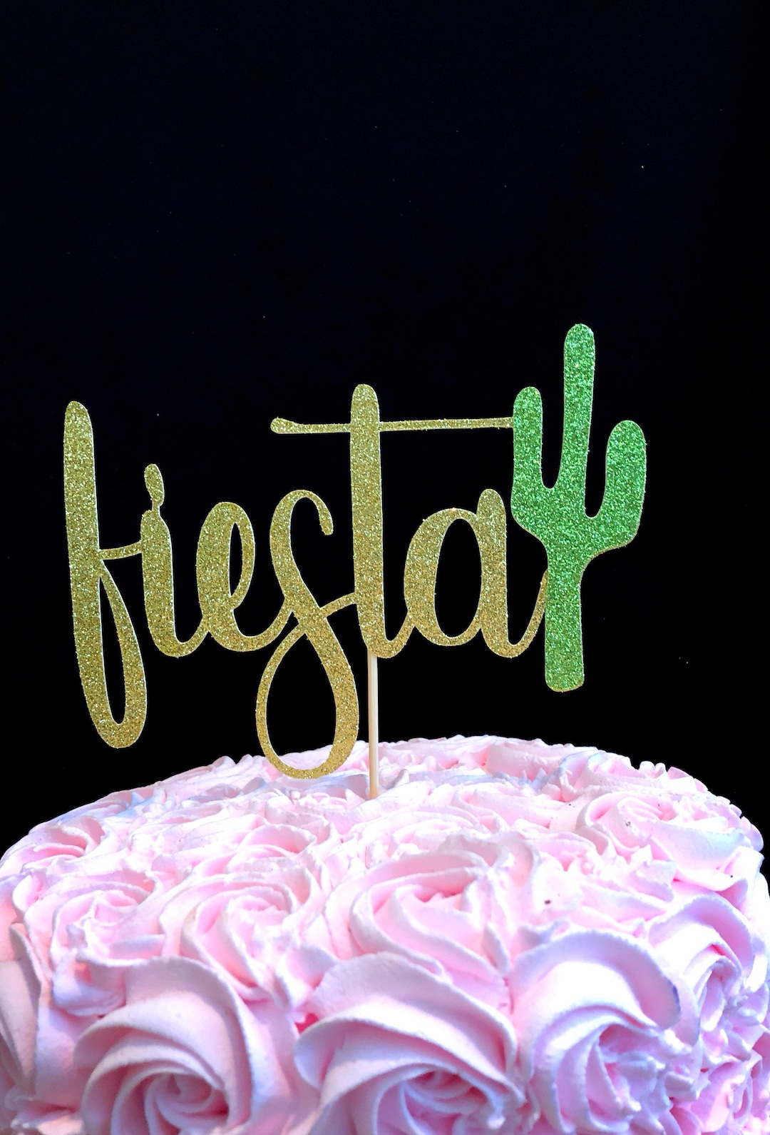 Fiesta Cake Topper, Fiesta Topper, Cactus Cake Topper, Fiesta Birthday ...