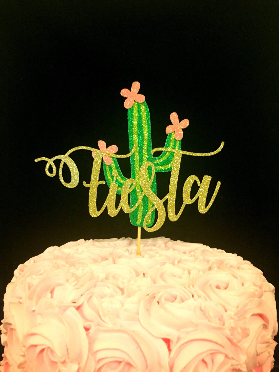 Fiesta Cake Topper, Fiesta Topper, Cactus Cake Topper, Fiesta Birthday ...