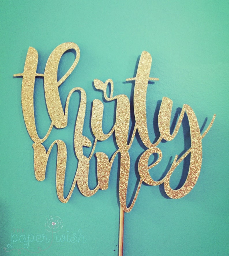 39th Birthday Cake Topper 39th Birthday Decorations 39th - Etsy