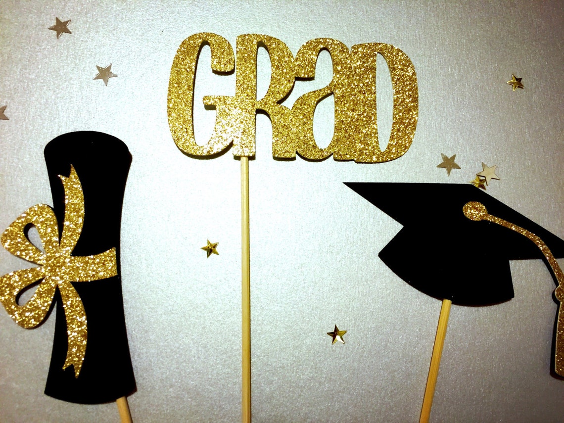 Graduation Centerpiece Sticks 2017 Graduation Party Party - Etsy