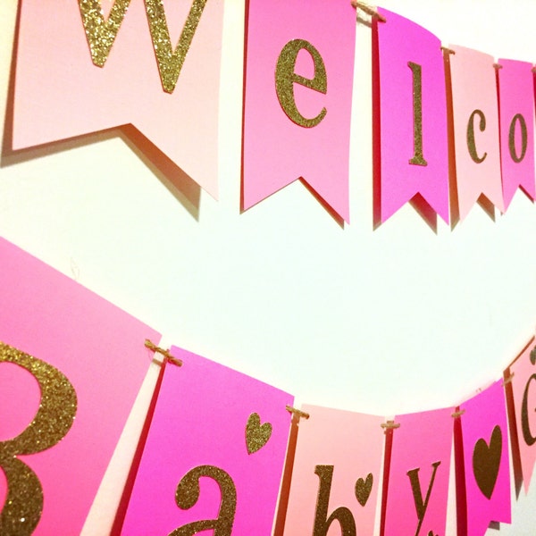 Baby Girl Banner - Etsy