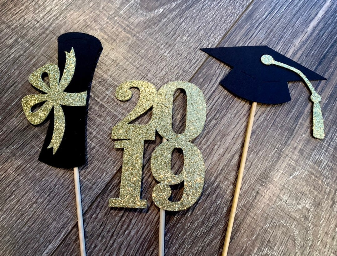 Graduation Centerpiece Sticks 2019, Graduation Party, Graduation ...