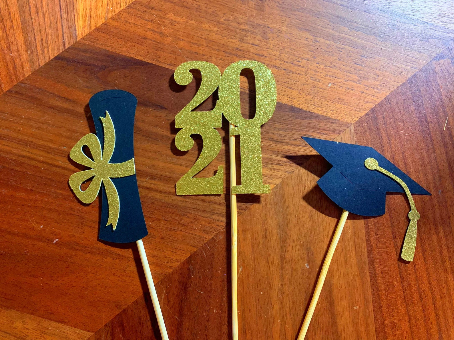 Graduation Centerpiece Sticks 2021, Graduation Party, Graduation ...