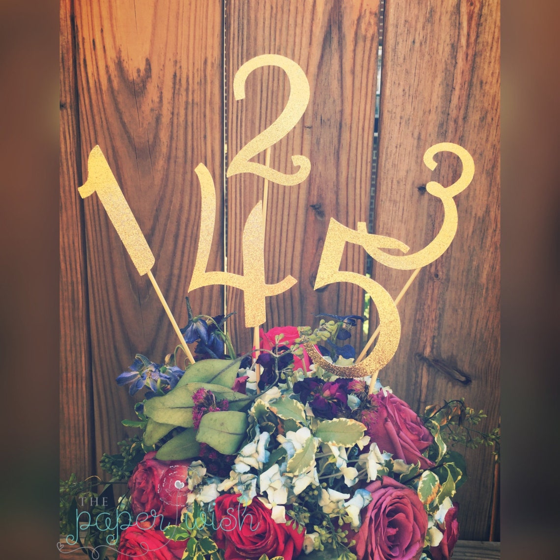 Table Numbers Centerpiece Numbers Wedding Table Numbers | Etsy