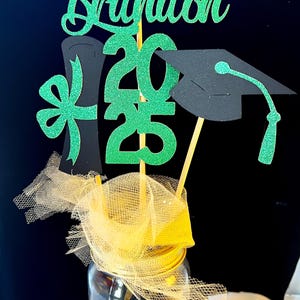 Graduation Centerpiece Sticks 2025, Graduation Party, Graduation ...