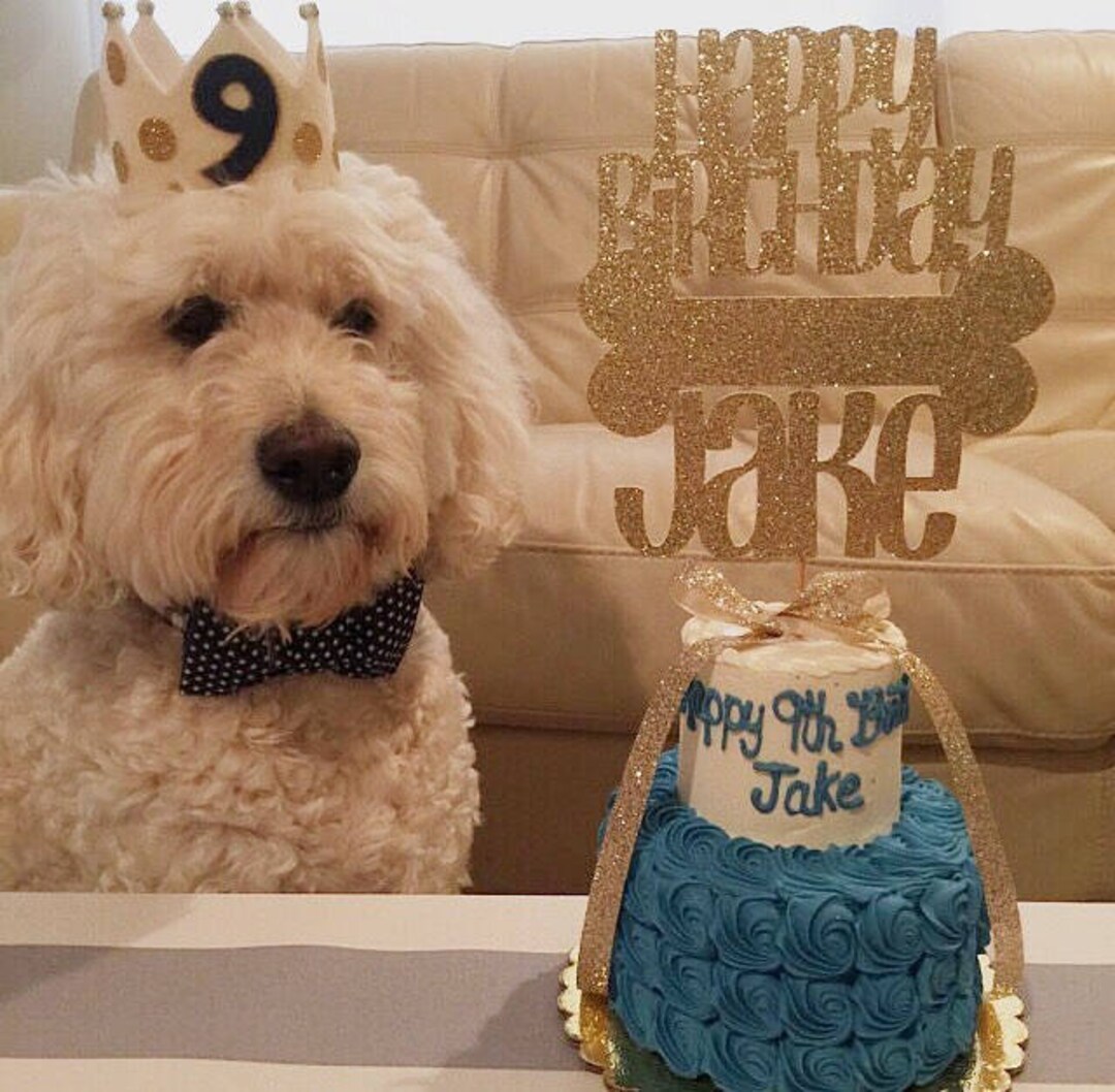 Dog Birthday Party Decorations, Pet Birthday Party, Dog Birthday Cake ...