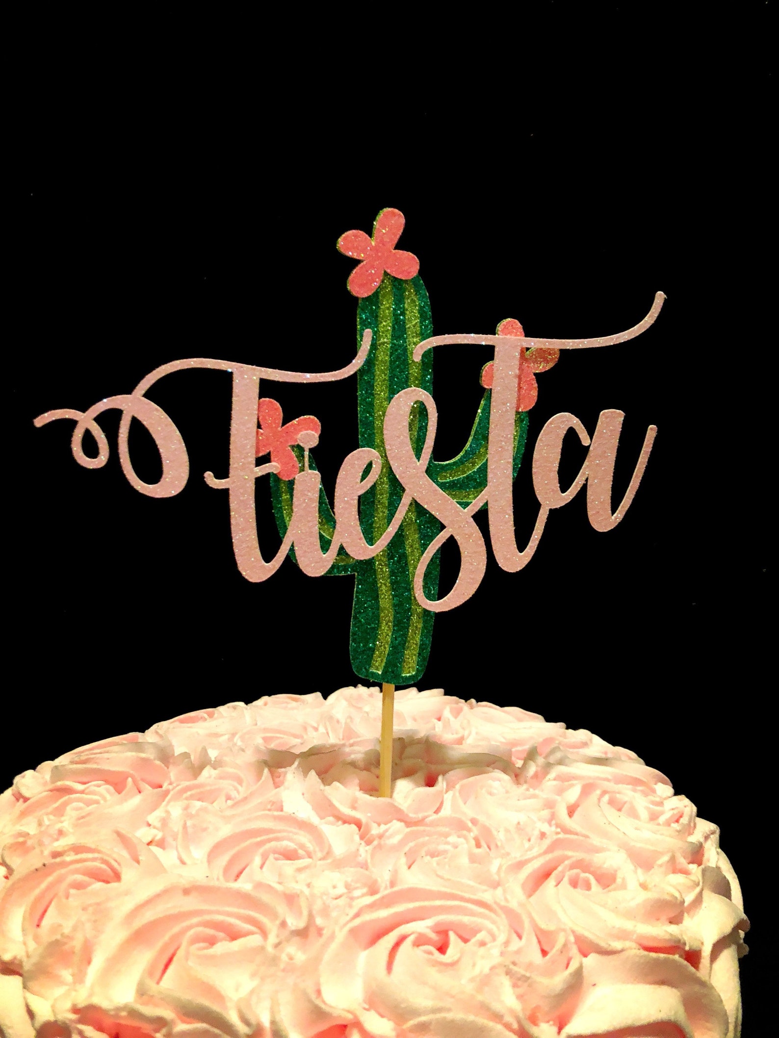 Fiesta Cake Topper Fiesta Topper Cactus Cake Topper Fiesta - Etsy