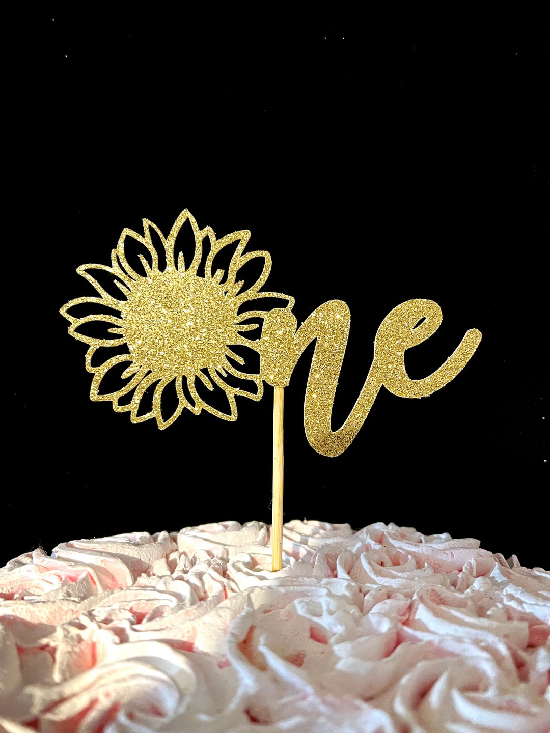 Sunflower, One, One With Sunflower, First Birthday Sunflower, 1st ...