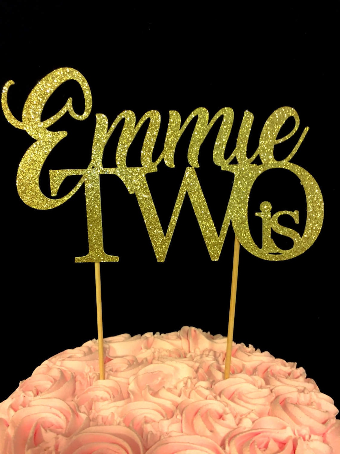 Two Cake Topper 2nd Birthday Cake Topper 2 Cake Topper - Etsy