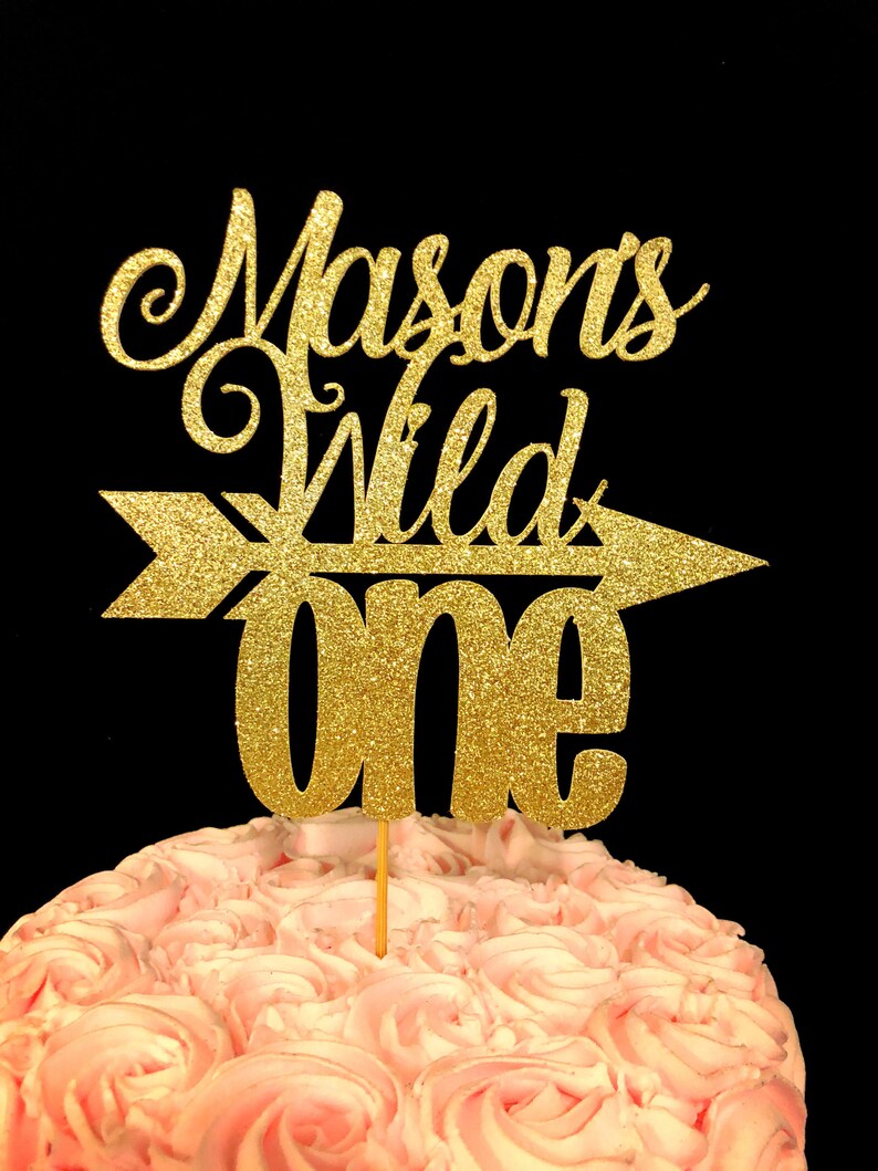 Wild One Cake Topper, Wild One, Wild One Topper, Wild Topper, Cake ...