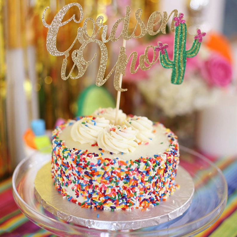 Fiesta Cake Topper Fiesta 1st Birthday Fiesta 1st Birthday - Etsy