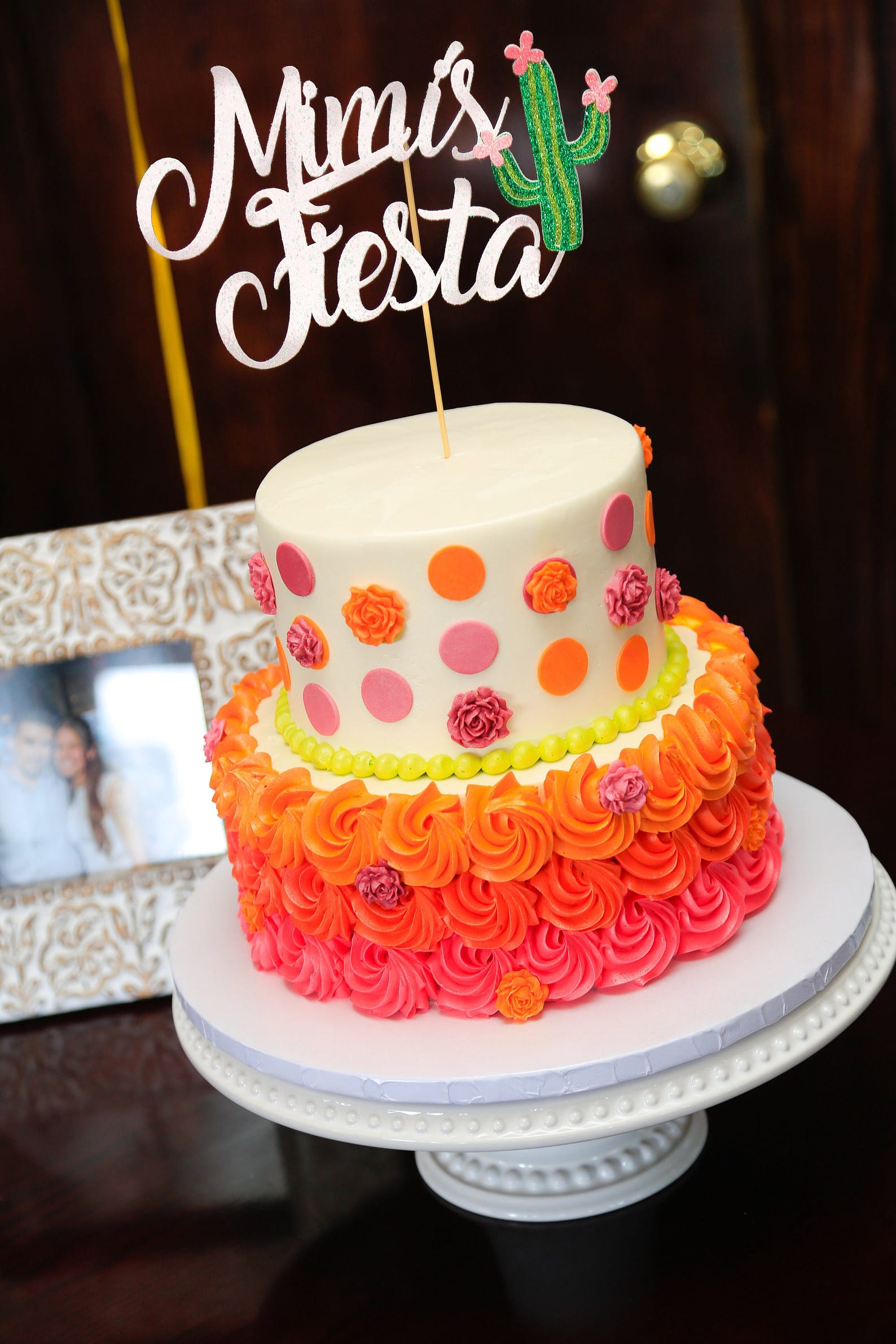 Fiesta Cake Topper Fiesta Topper Cactus Cake Topper Fiesta | Etsy