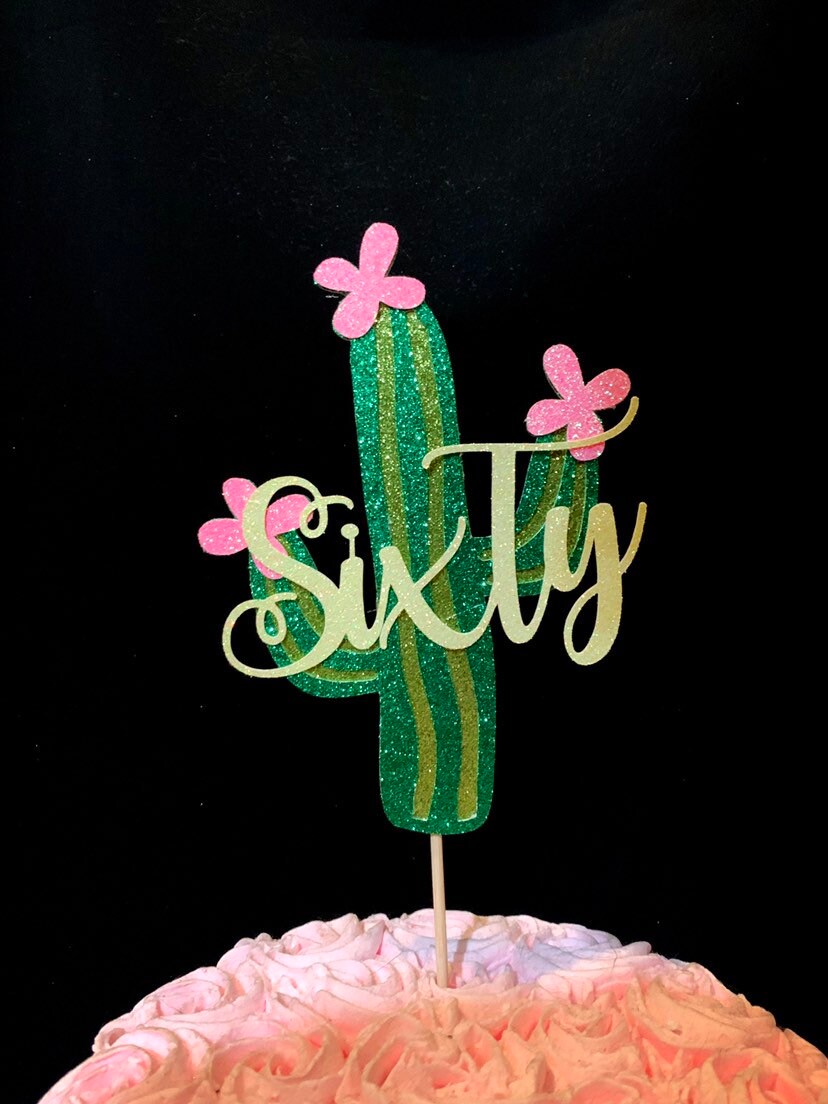 Fiesta Cake Topper Fiesta Topper Cactus Cake Topper Fiesta | Etsy