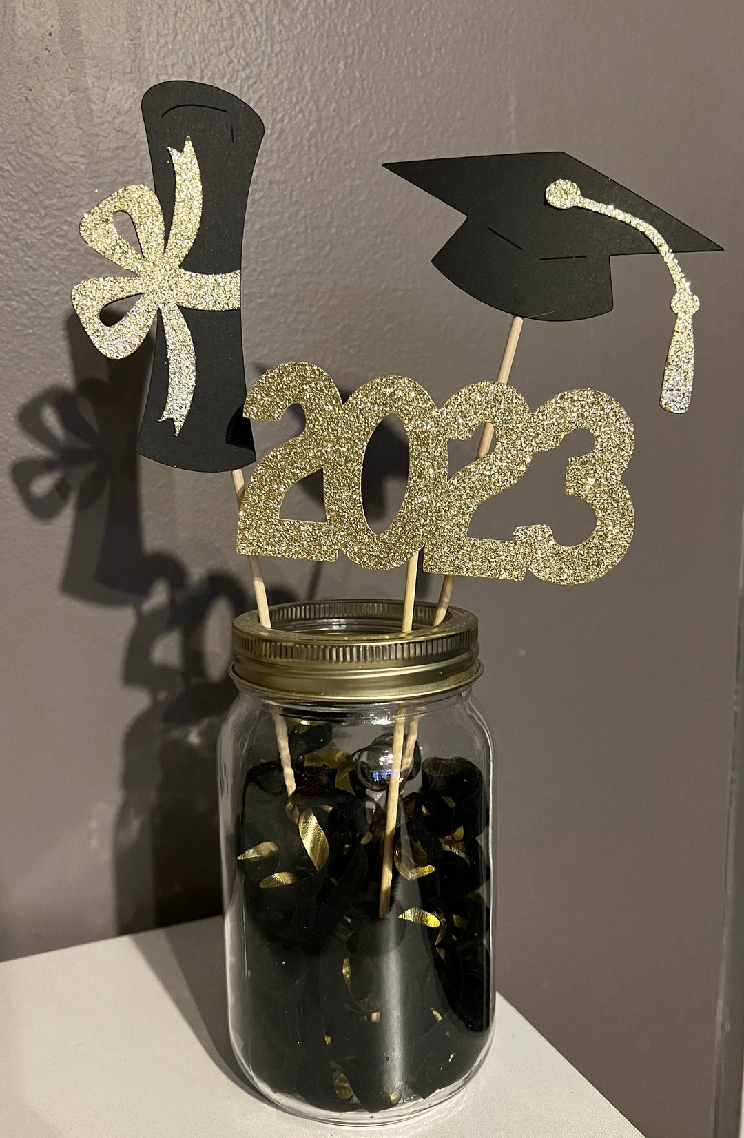 Graduation Centerpiece Sticks 2023, Graduation Party, Graduation ...