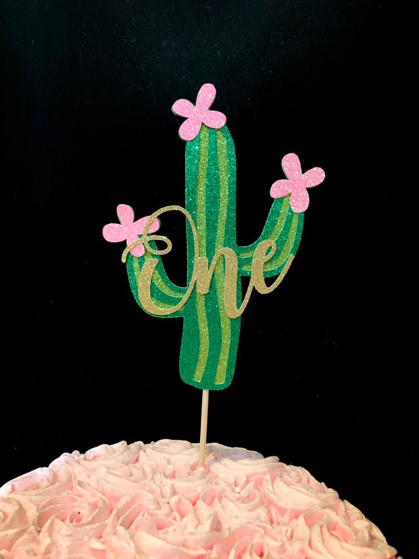 Fiesta Cake Topper Fiesta Topper Cactus Cake Topper Fiesta | Etsy